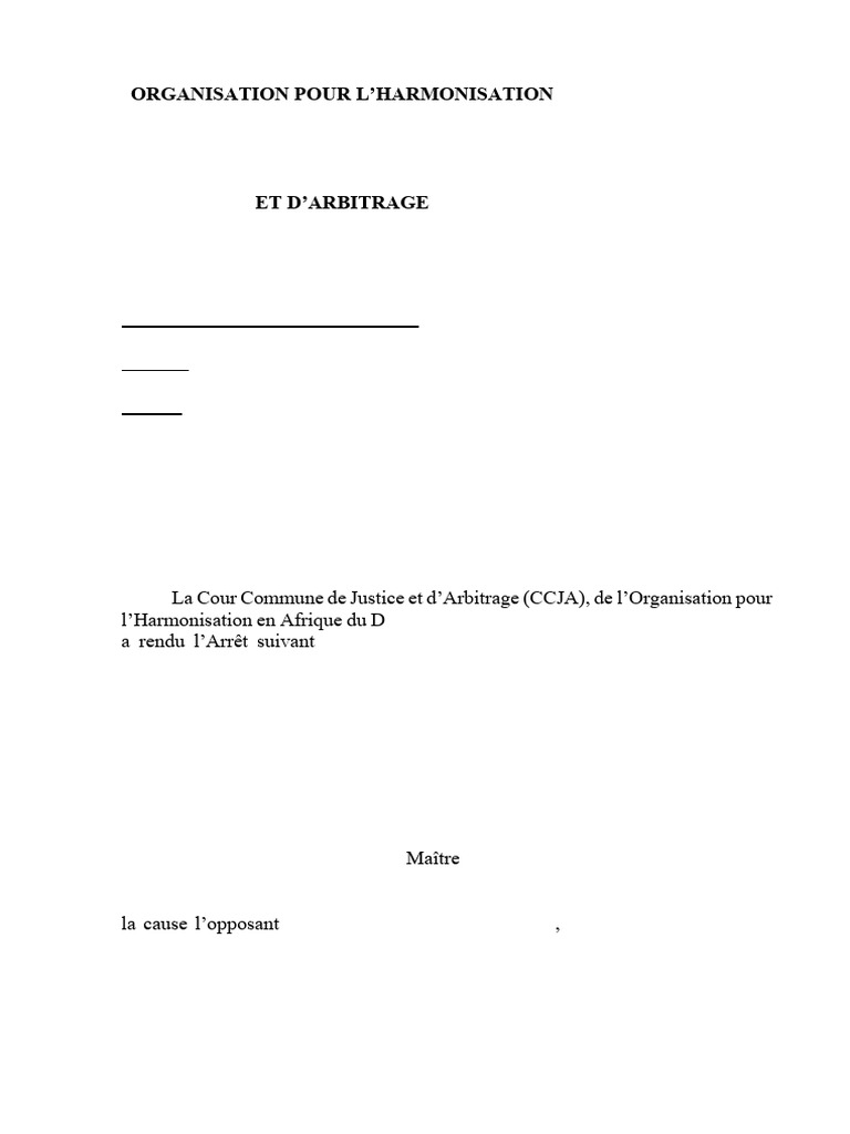 Arret 225-2020 NGOGNY-KANE Vs FATY-SOW | PDF | Legal Organizations