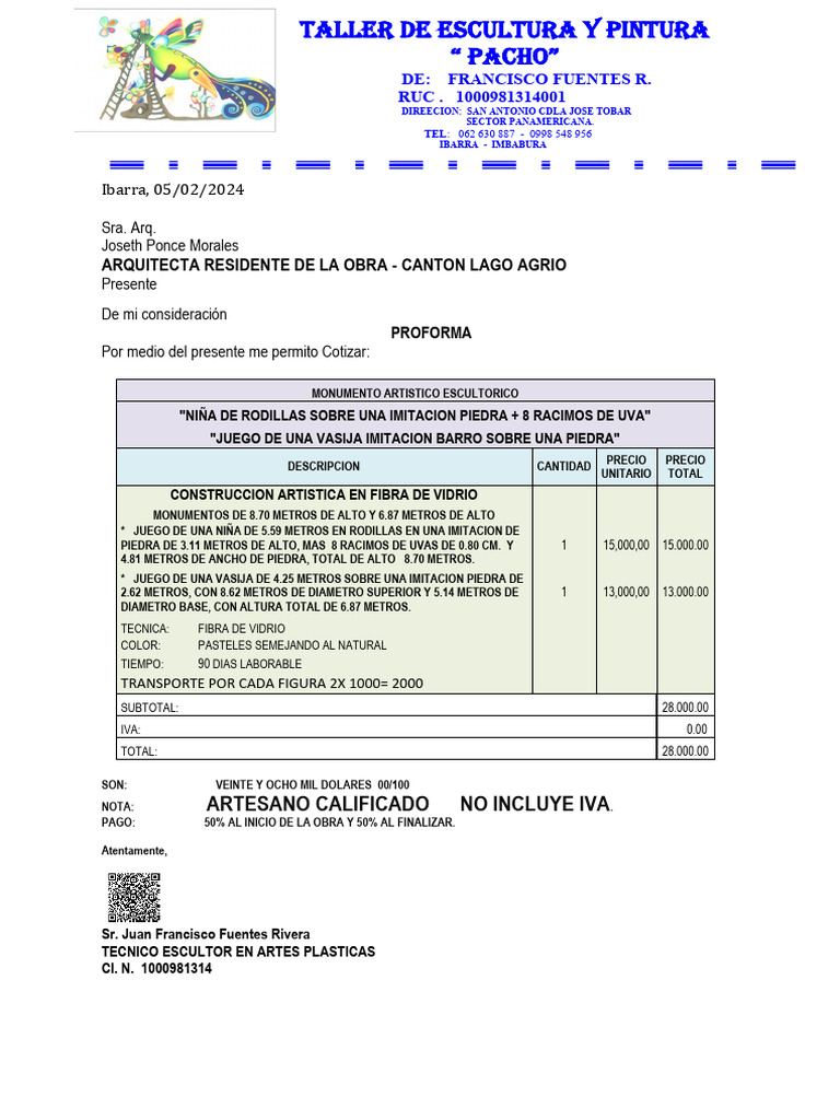 1 - Proforma Propuesta Lago Agrio La Niña PDF-signed-signed | PDF
