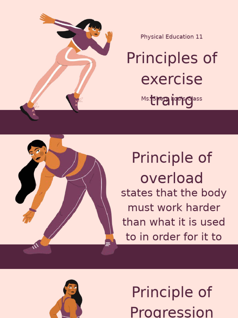 Physical Education 11 Principle | PDF