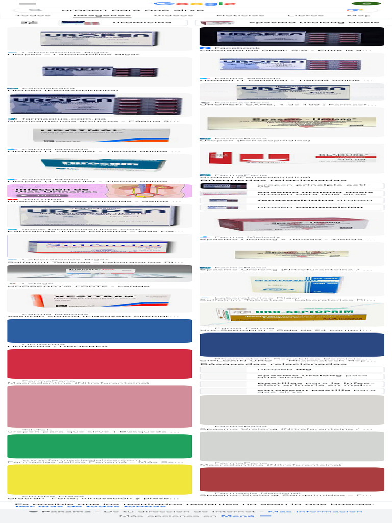 Uropen para Que Sirve - Búsqueda de Google | PDF