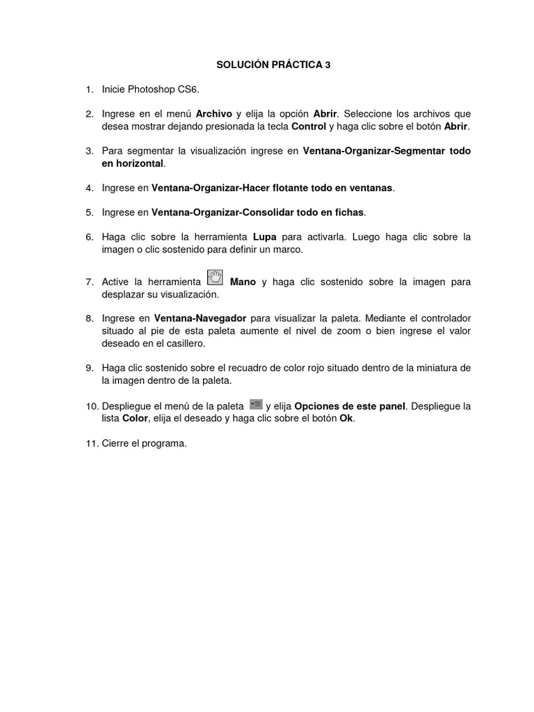 Solucion Practica 3 | PDF