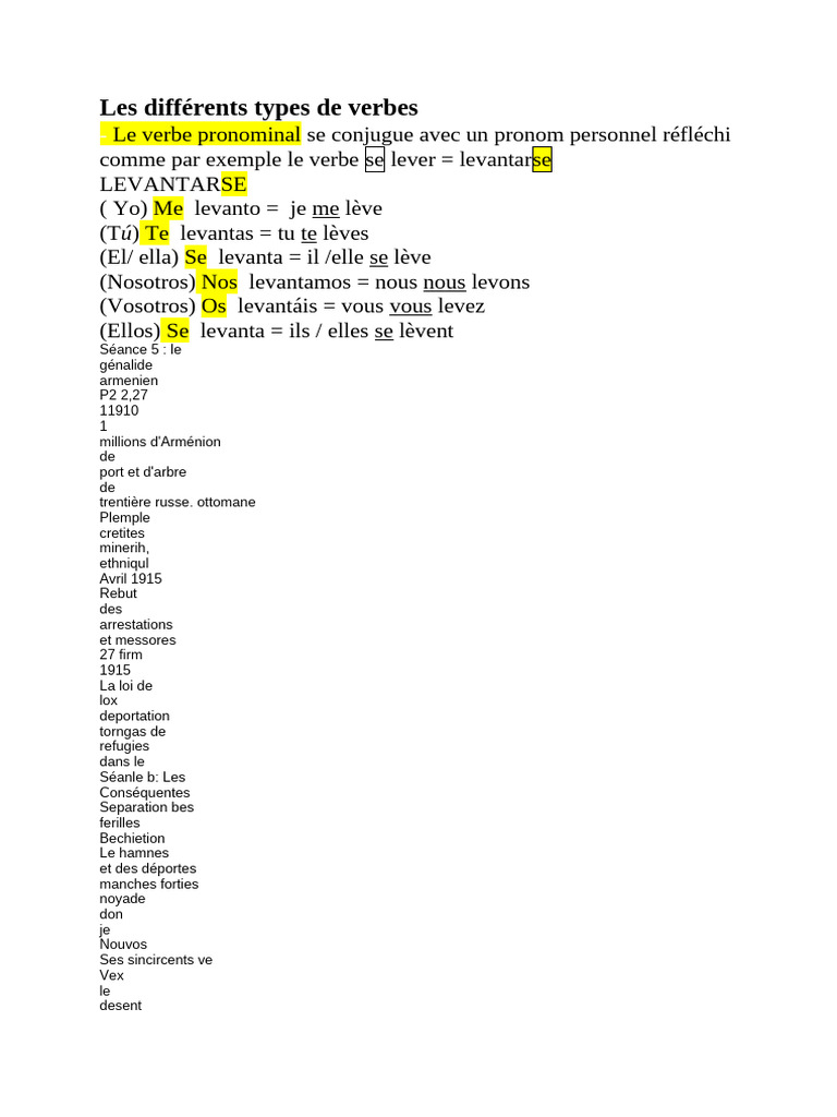 Les Verbes Pronominaux 2 | PDF