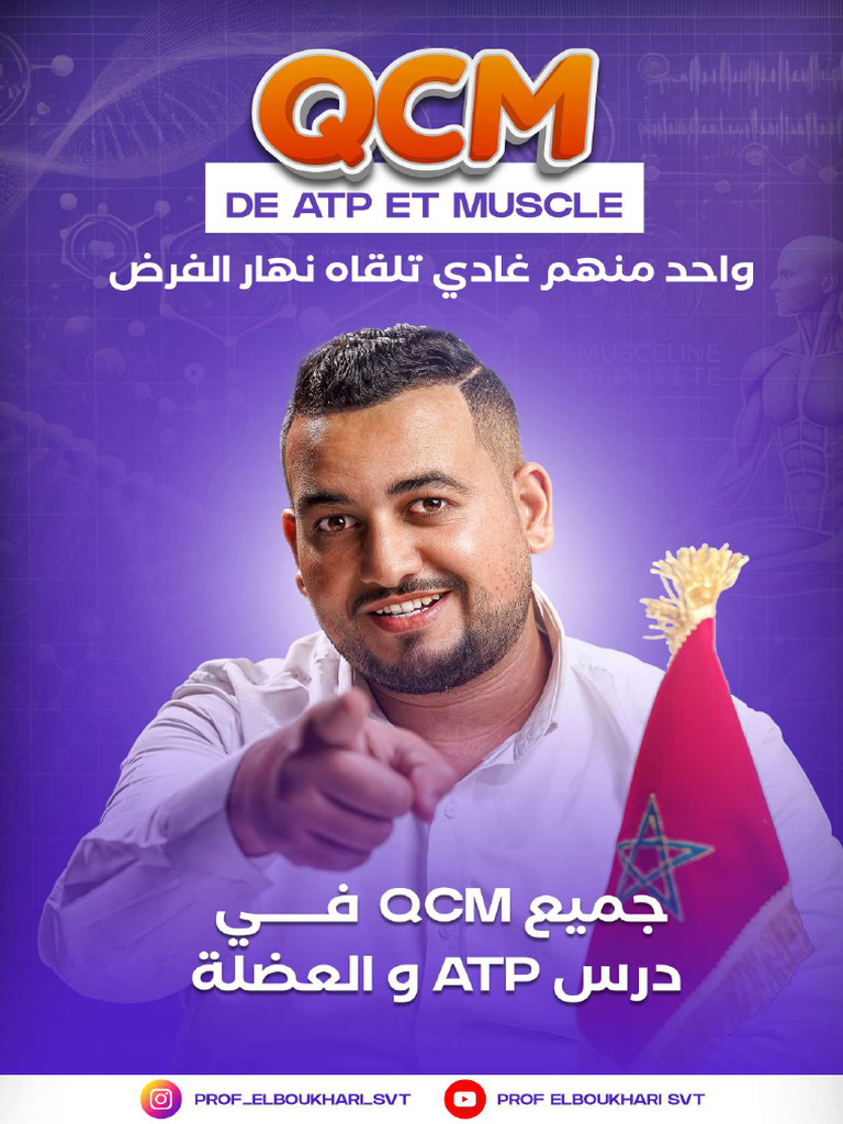 QCM Atp Et Muscle Elboukhari | PDF