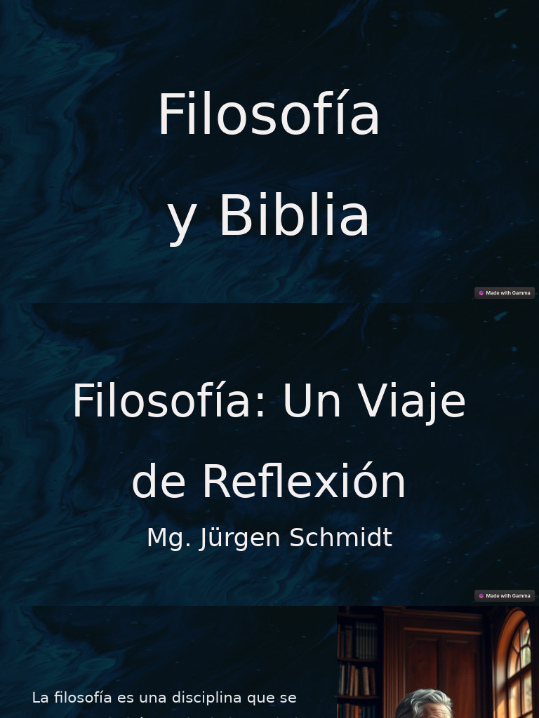 Clase 1 Filosofía y Pensamiento Teológico - Filosofia Un Viaje de ...