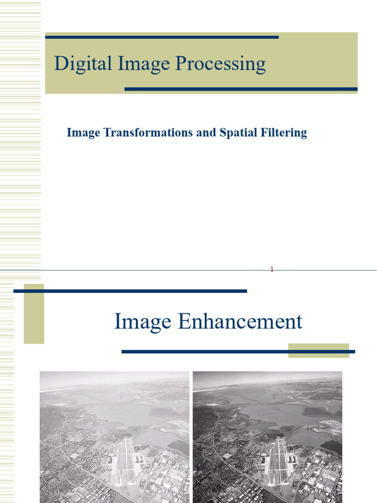 Lecture 7 Intensity Transformations-Negative, Log, Gamma | PDF