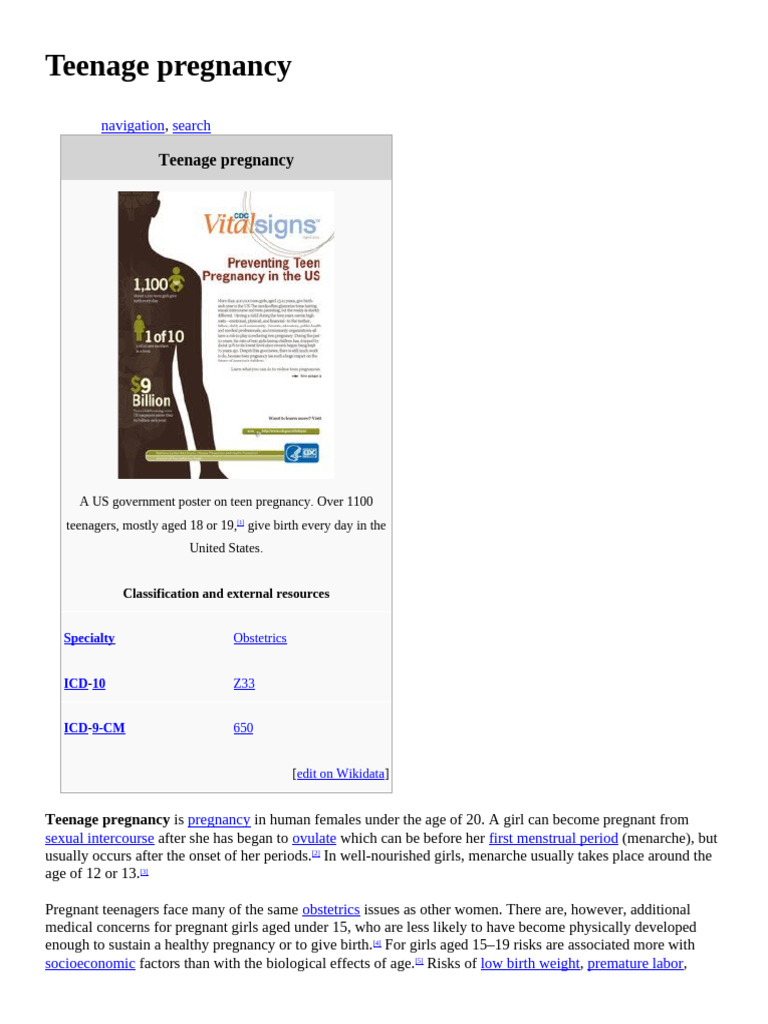Early Pregnancy | PDF