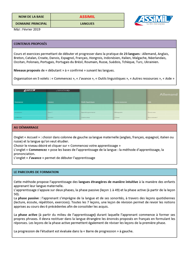 Assimil | PDF