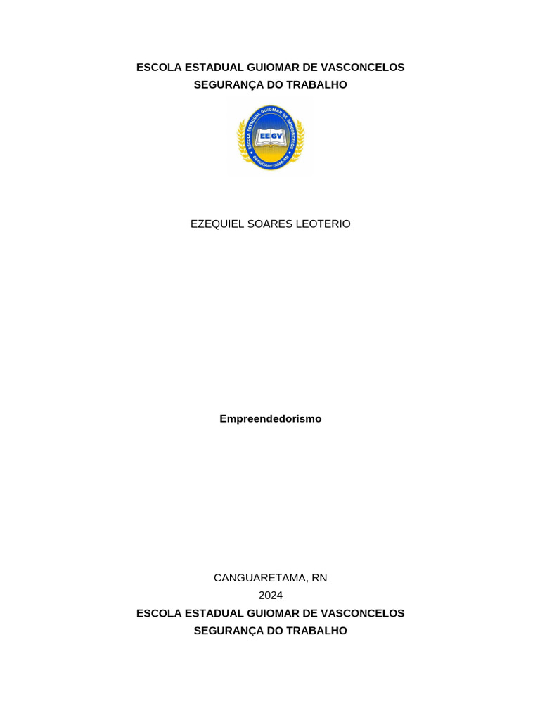 Modelo de Trabalho (1) | PDF