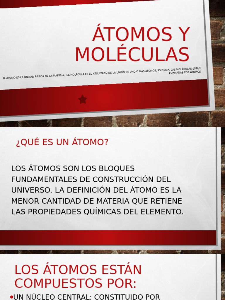 Atomos y Moléculas 243 | PDF