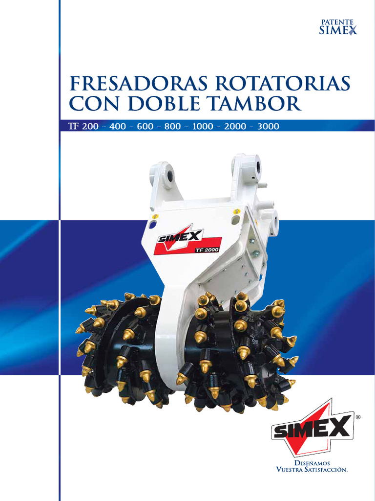 Catálogo Simex TF400 | PDF