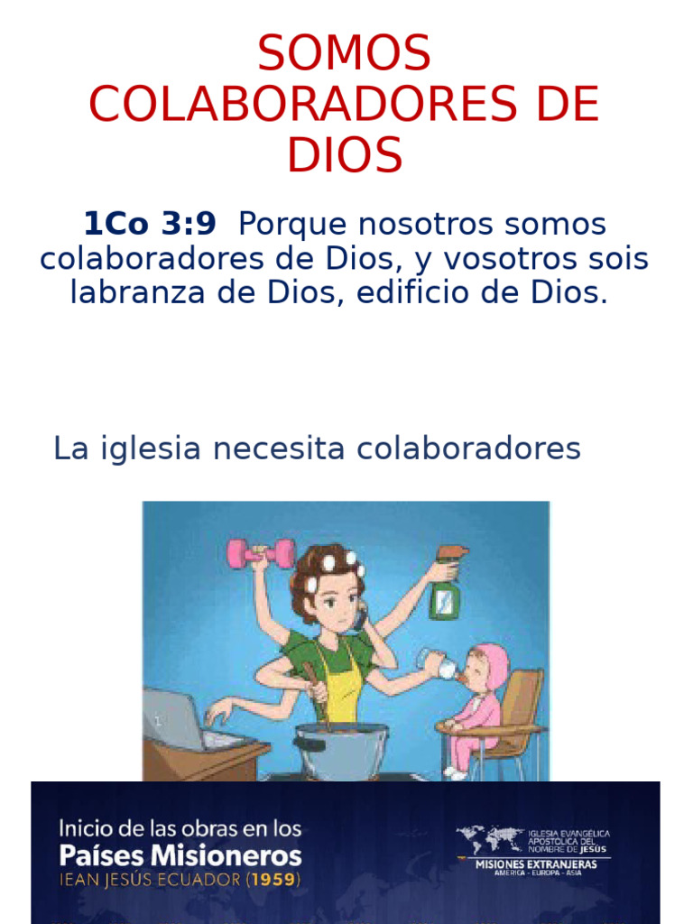 Colaboradores Del Reino de Dios | PDF