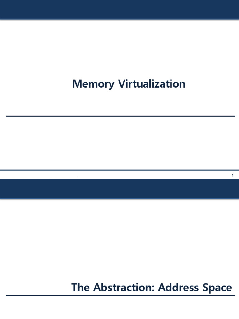 Virtual Memory | PDF