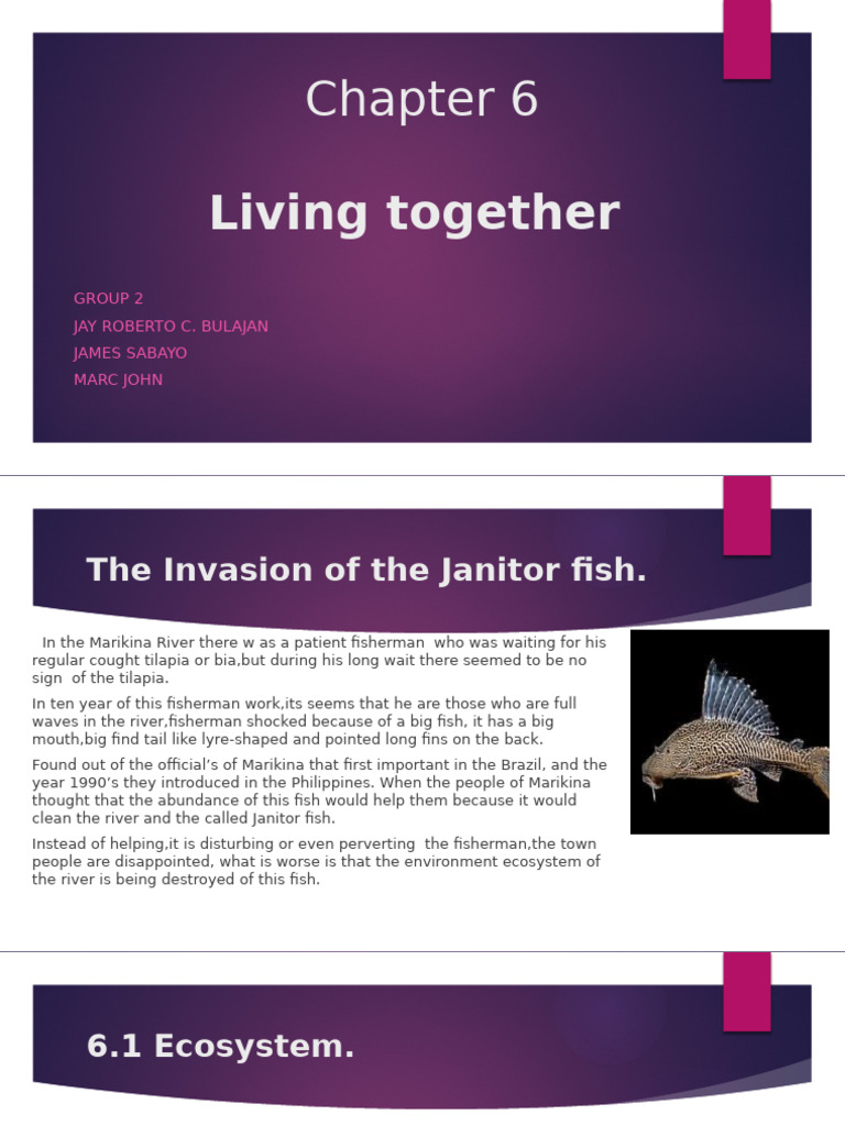 Report in Environmental Science Chapter 6 | PDF