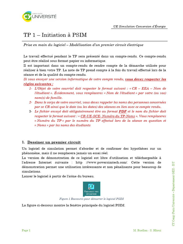 TP1 Psim | PDF