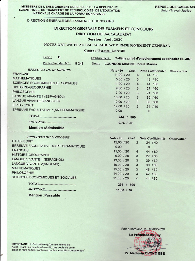 Revele Note Bac | PDF