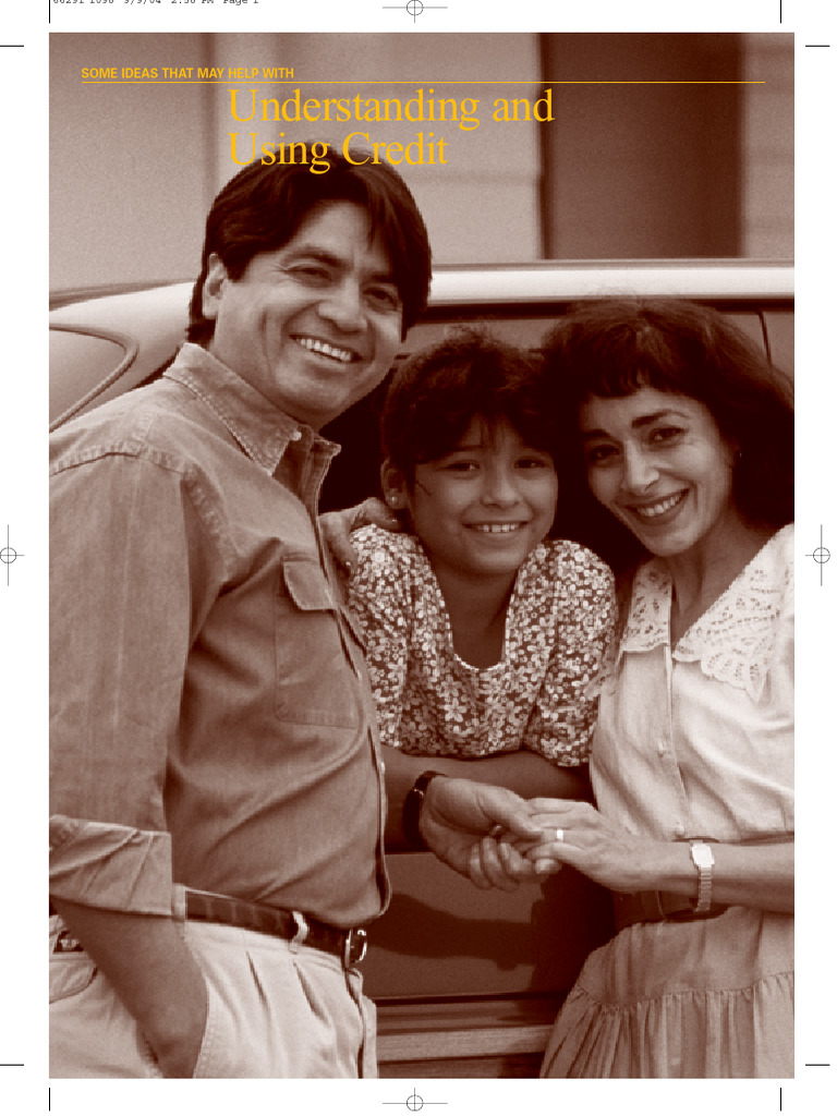 Understanding and Using Credit | PDF