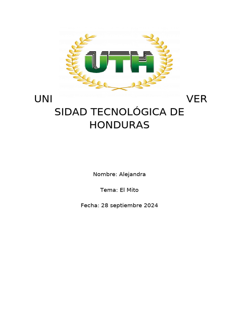 Tarea 2. El Mito | PDF | Creencia religiosa y doctrina