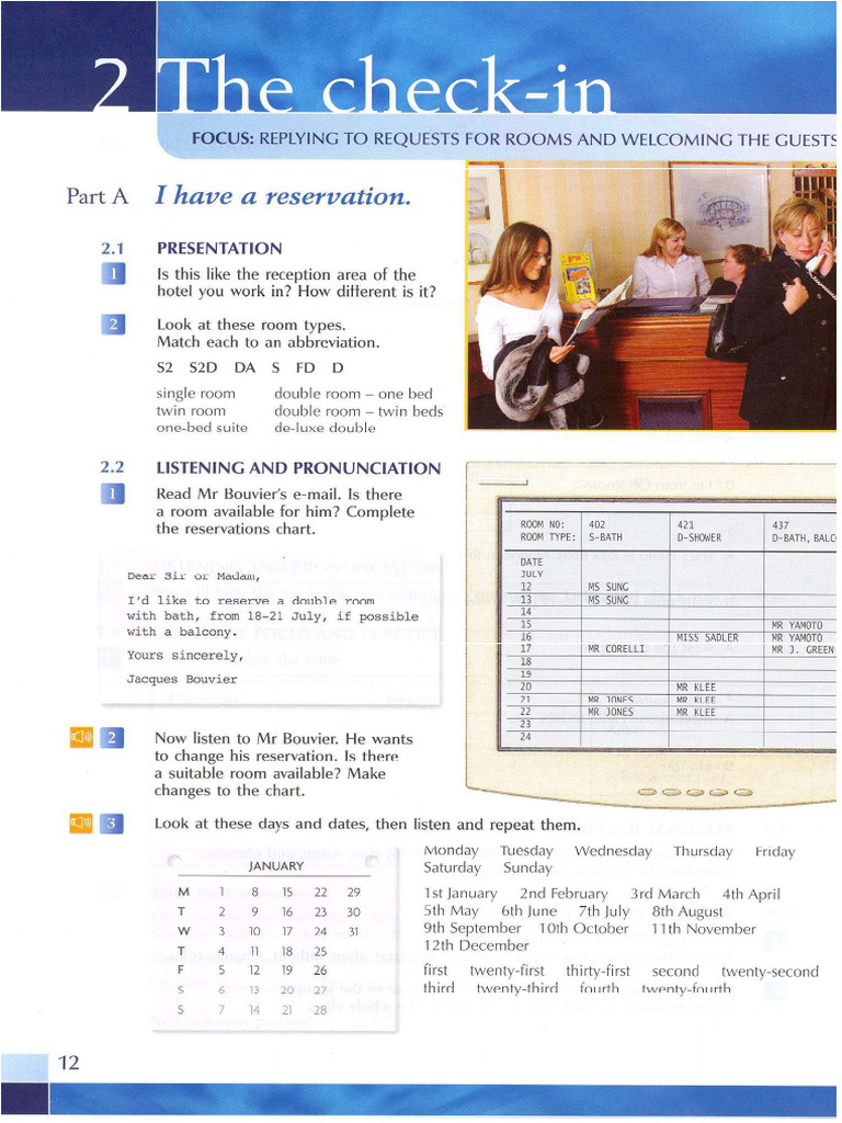 2 - Unit The Check-In | PDF