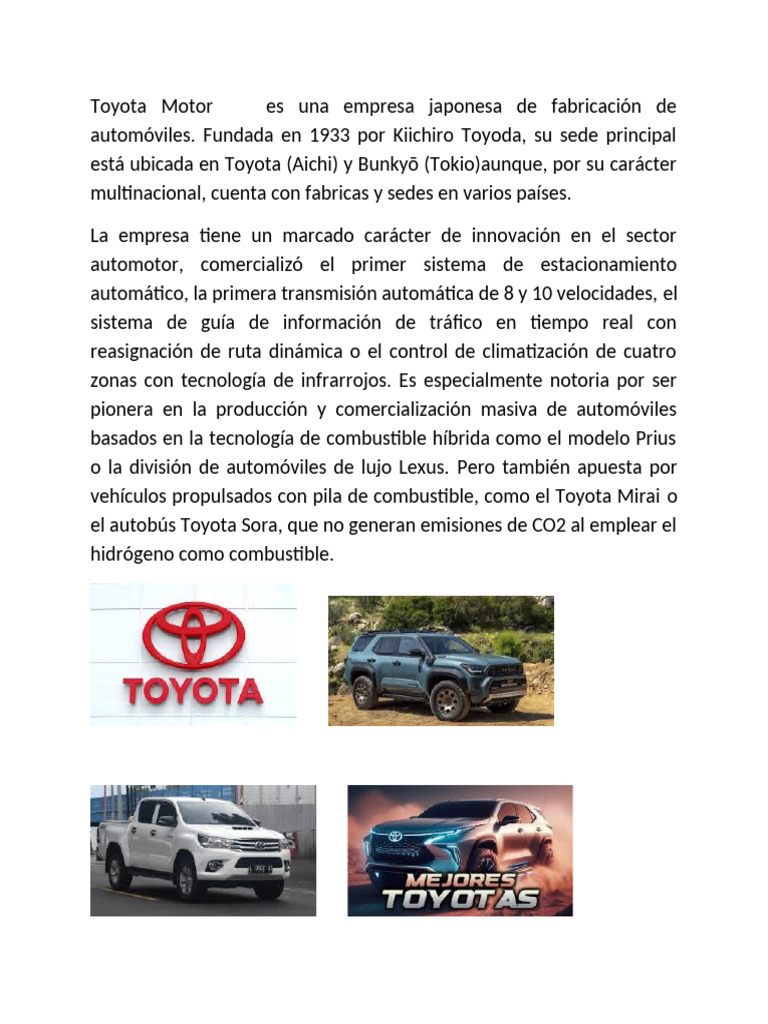 Toyota | PDF