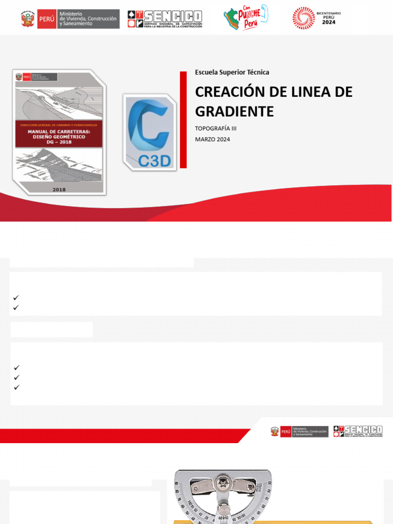 Sesión 02 - Linea de Gradiente | PDF