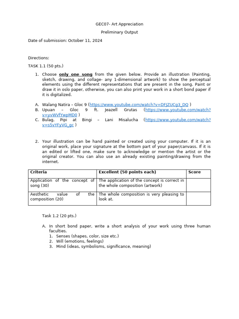 Preliminary Output V2 | PDF
