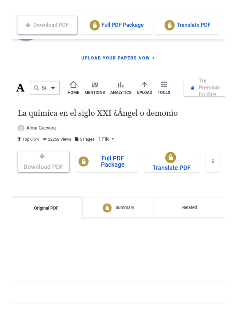 La Química en El Siglo XXI ¿Ángel o Demonio - Alma Guevara - Academia ...