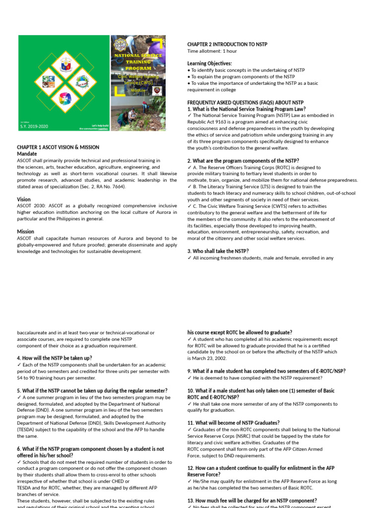 cwts - module 1 | PDF