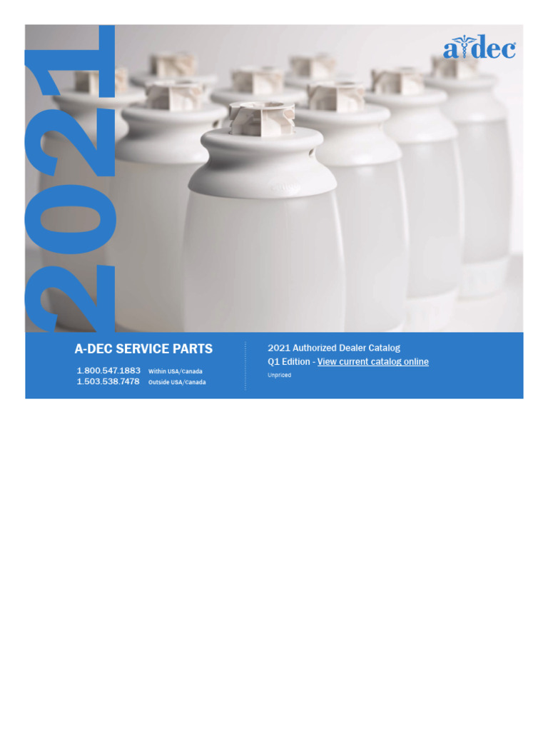 A Dec Service Parts 2021 q1 Unpriced | PDF