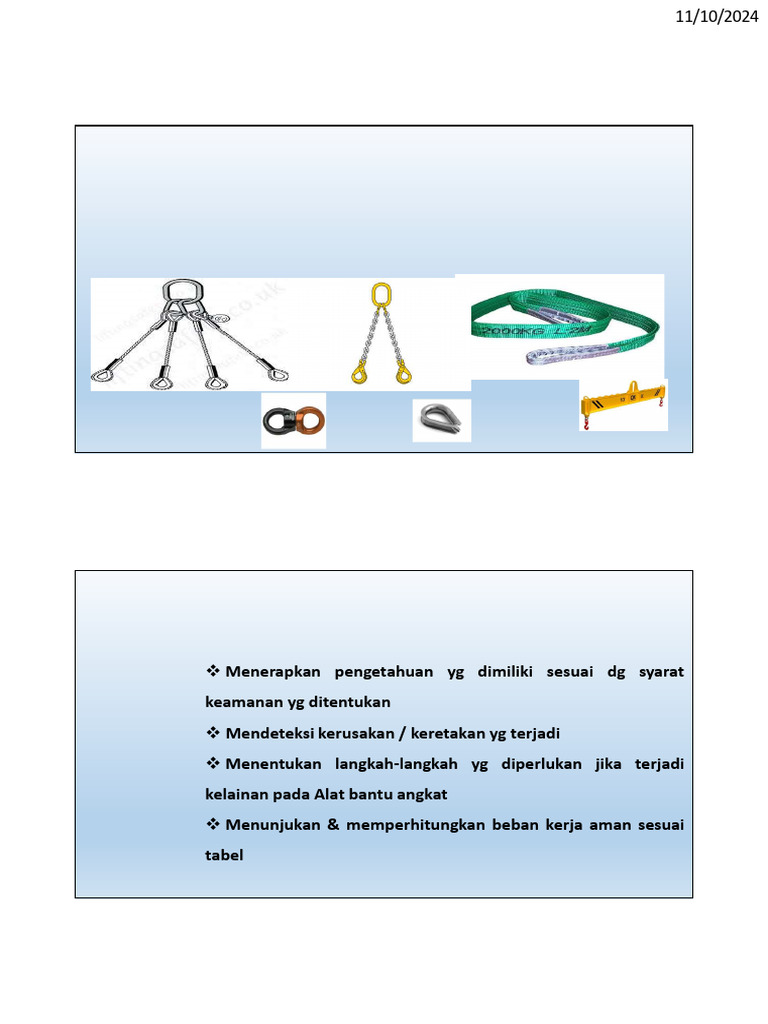 Alat Bantu Angkat Dan Angkut IMIP 102024 | PDF