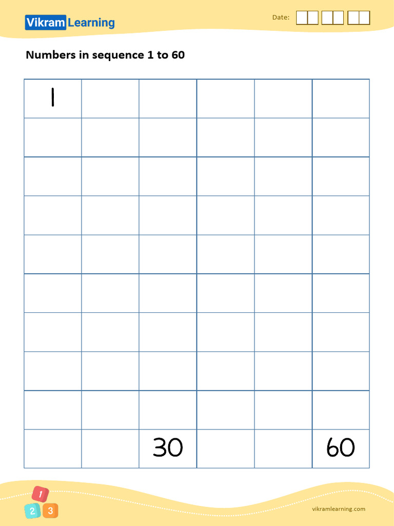 Vikram Learning Printable Worksheets 1715448416242 | PDF