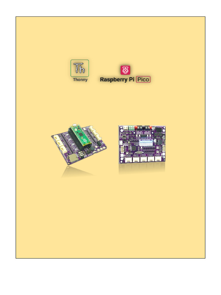Programación Con MicroPython (Thonny) | PDF
