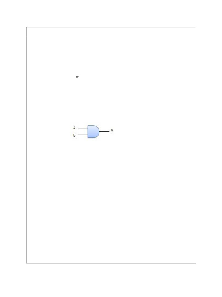 Lesson 4 Logic Gates | PDF