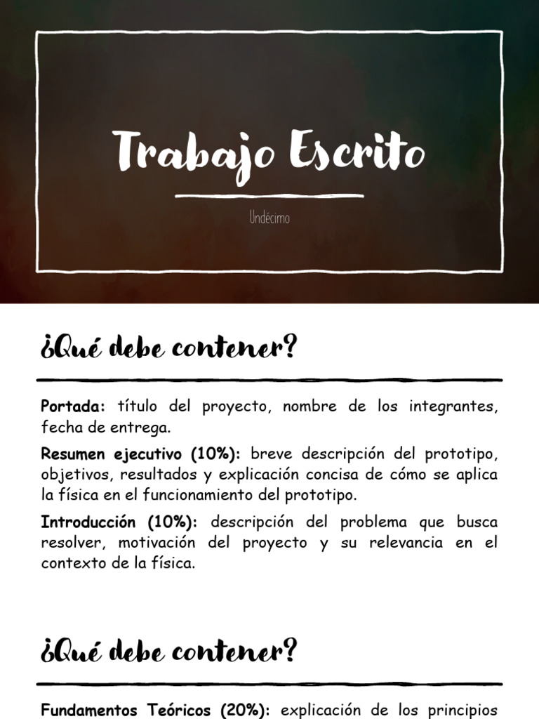 Parámetro de Escrito | PDF