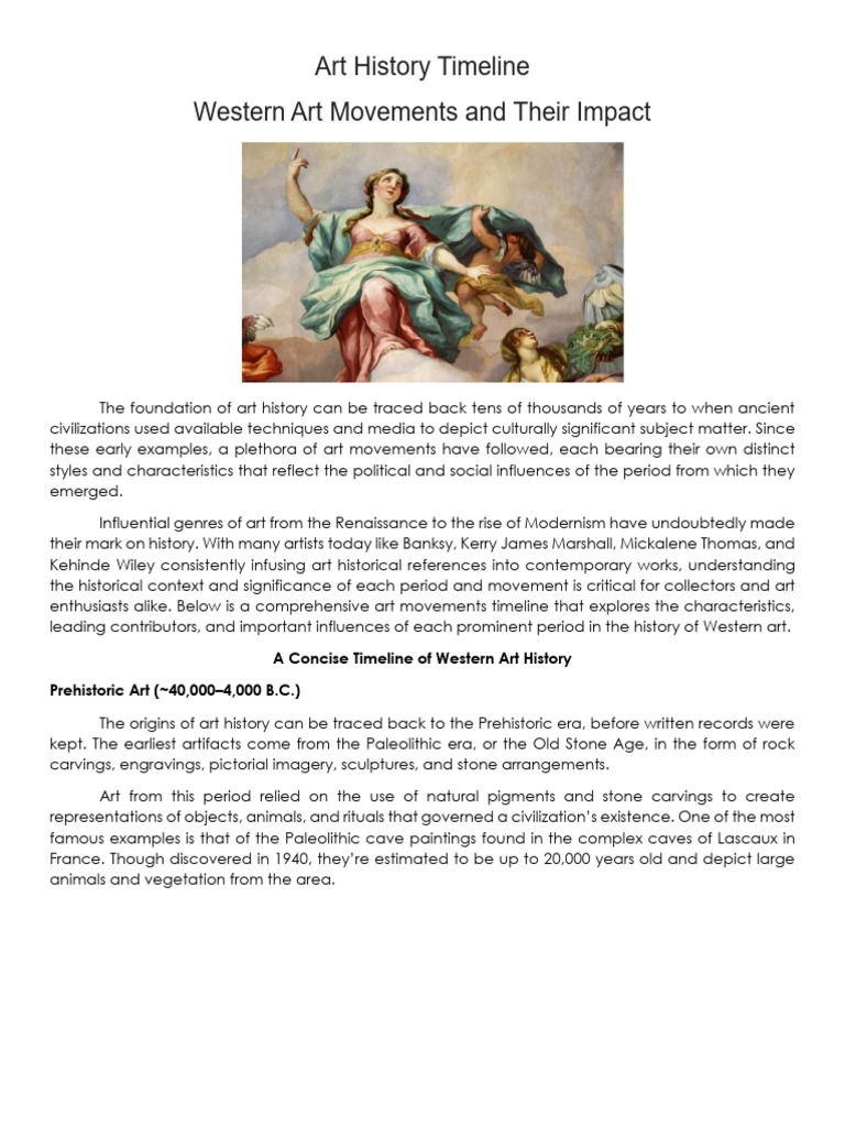 Art History 1 | PDF
