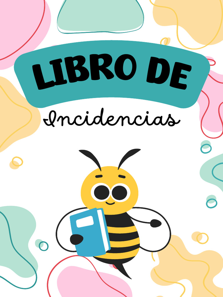 Libro de Incidencias | PDF | Escuelas | Salón de clases