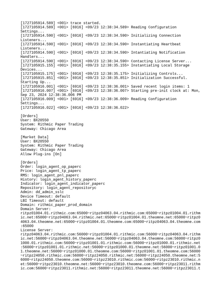 Rithmic Trader Pro - Cur | PDF