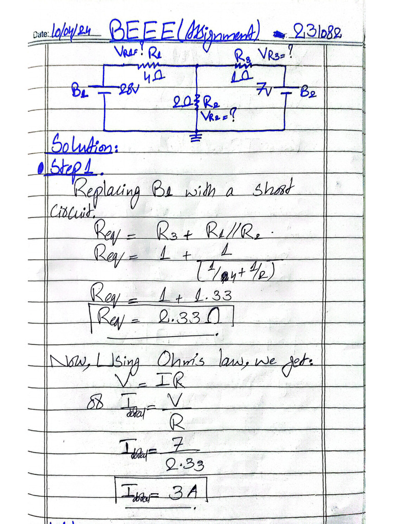 Superposition Analysis | PDF