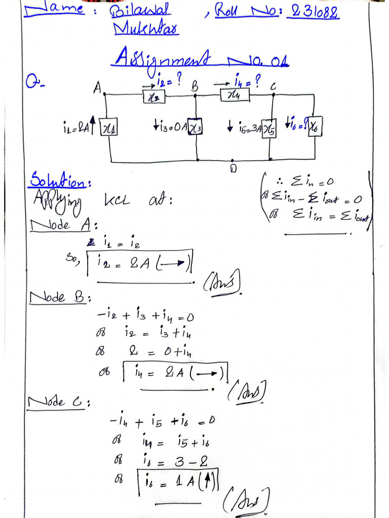 BEEE Assignment 1 | PDF