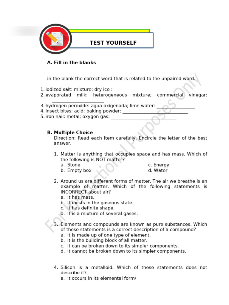 Unit 1 Summative Test | PDF