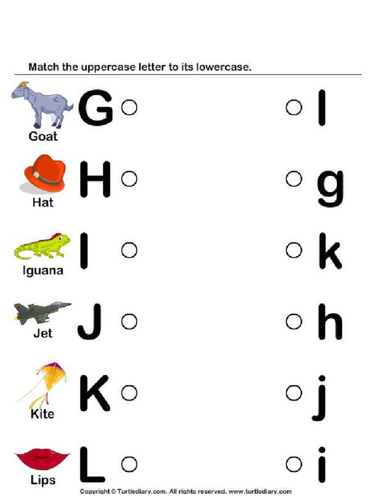 Matching Letters 2 | PDF
