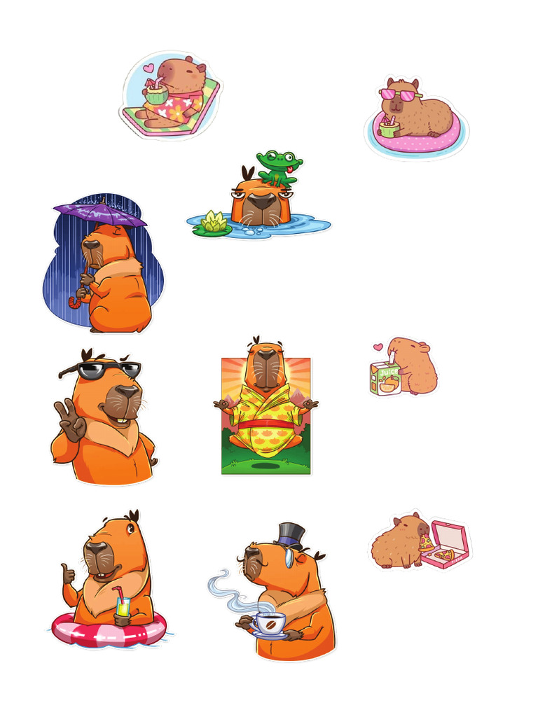 Capibara Sticker | PDF