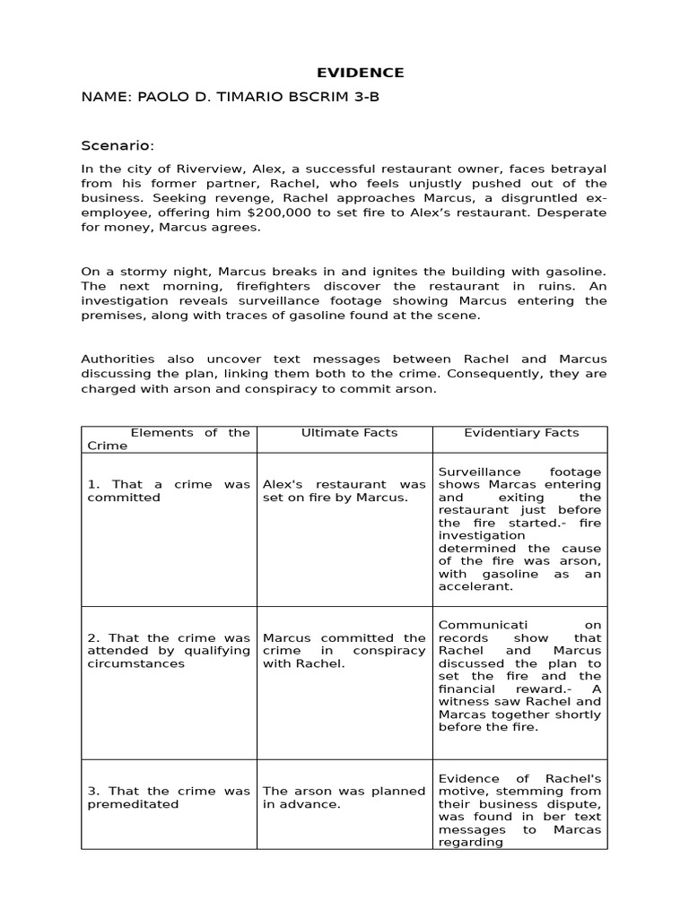 Evidence-Activityy 3-B | PDF