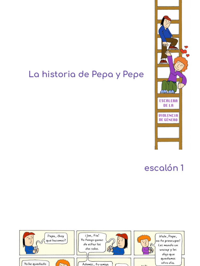 La historia de Pepa y Pepe | PDF