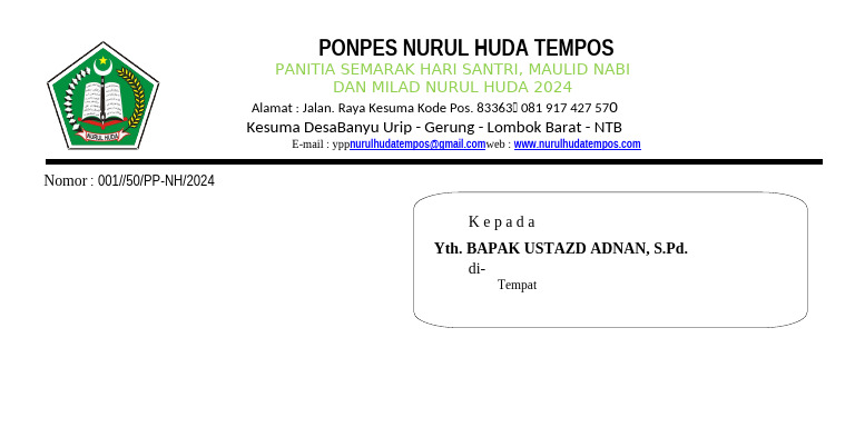 Amplop Harsaknas Fix | PDF