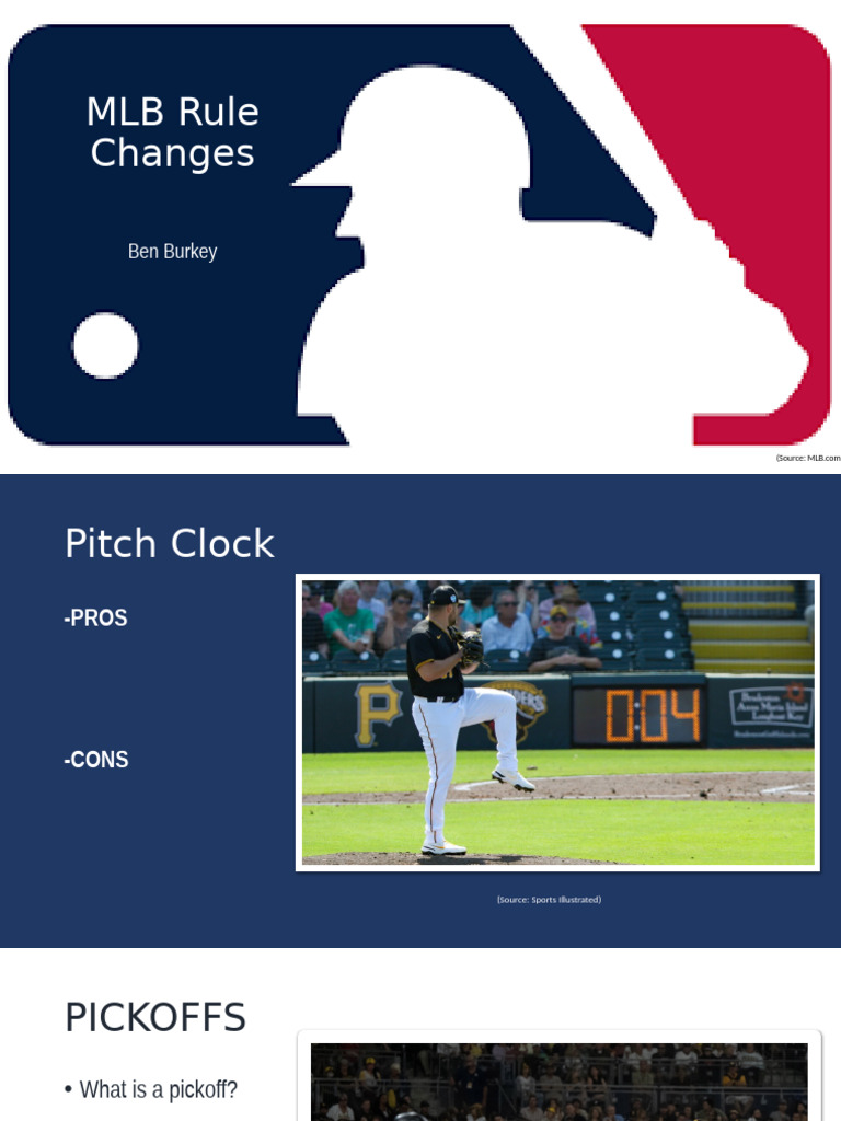 MLB Rule Changes | PDF