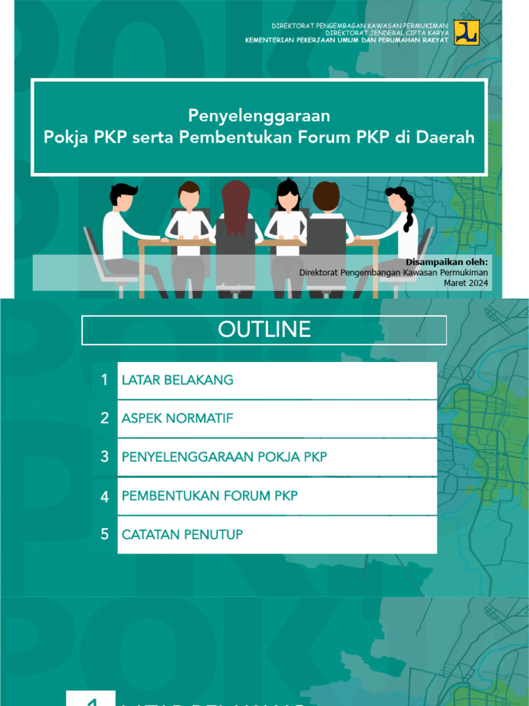 Penyelenggaraan Pokja PKP dan Pembentukan Forum PKP_Mar 2024 (v2) | PDF