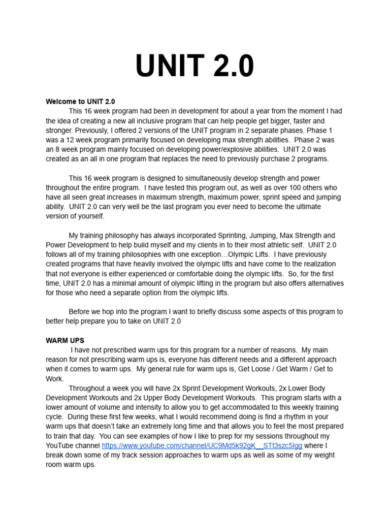 Unit 2.0 Intro | PDF