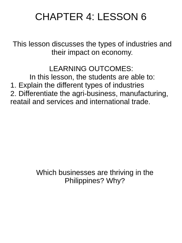 Chapter 4 Lesson 6 | PDF