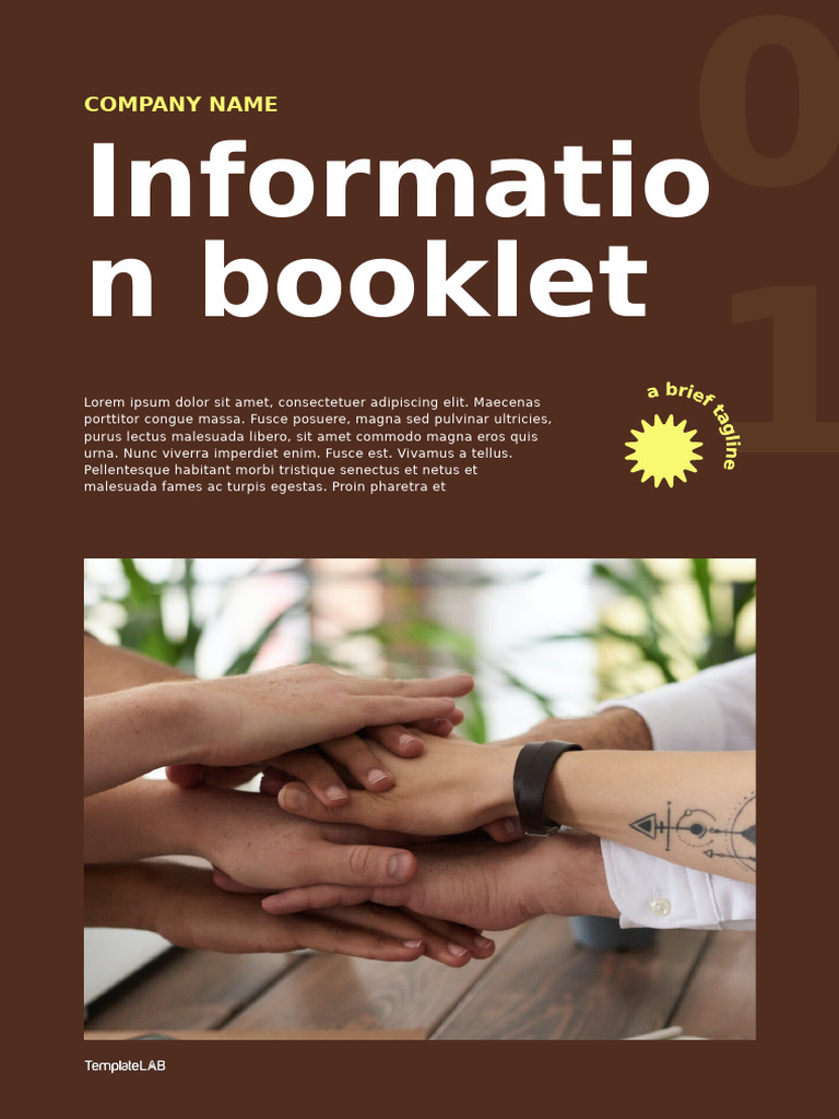 Information Booklet Template | PDF