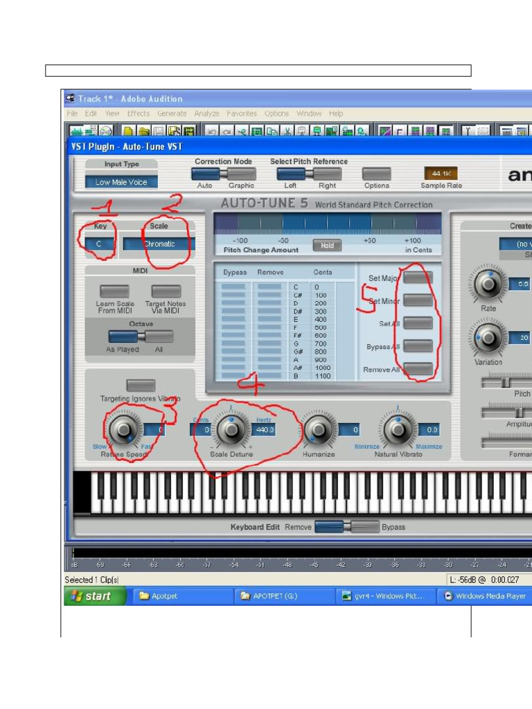 Các cách cơ bản xài Auto Tune | PDF